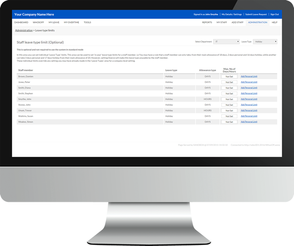 Custom leave types | PTO | Calendar Feeds | Reporting | Sick | Absence